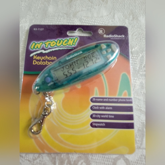 Radio Shack | Other | Vintage Radio Shack In Touch Keychain Databank ...